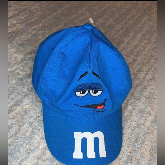 M&M'S | Accessories | Vintage Official Blue Mm Adjustable Hat Euc Ball ...